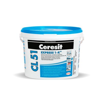 CL 51 EXPRESS 1-K elastinga vienkomponentė hidroizoliacija - Ceresit