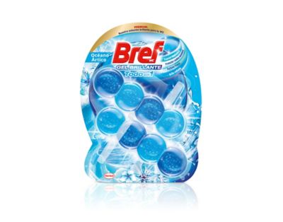 Limpiador de baño | Bref Gel Brillante Todo en 1 | Bref