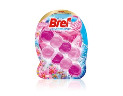Limpiador de baño | Bref Gel Brillante Todo en 1 | Bref