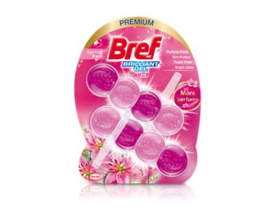 Tuvalet Temizlik Topları | Brilliant Gel | Bref