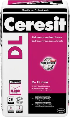 CERESIT DL Sadrová samonivelizačná podlahová hmota - CERESIT