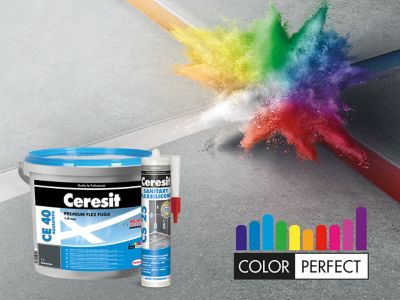 Fuga színskála - Ceresit CE 40 fugázók - Ceresit