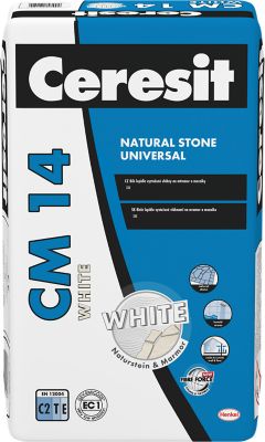 CERESIT CM 14 WHITE NATURAL STONES - UNIVERSAL - CERESIT