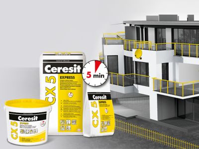 CX 5 EXPRESS et mortiers spéciaux - Ceresit
