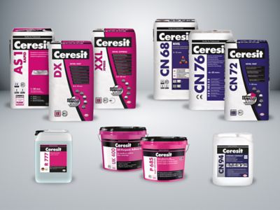 Flooring Products for Leveling & Screeds - Ceresit