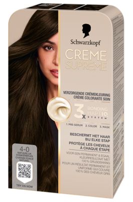 Schwarzkopf Creme Supreme 4-0 Natuurlijk Donkerbruin