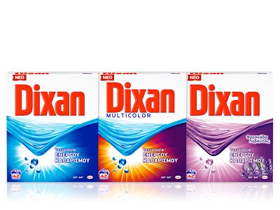 Dixan απορρυπαντικά σε σκόνη