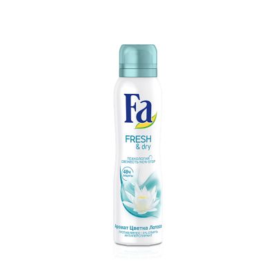Антиперспирант-аэрозоль Fa Fresh & Dry Аромат Цветка Лотоса