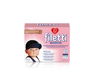 Filetti sensitive Pulver - Waschen mit Herz und Verstand: Ihrem Kind ...