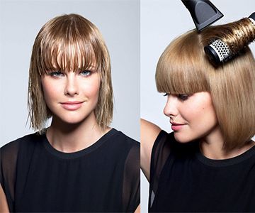 Frisurenanleitung: Pony-Bob