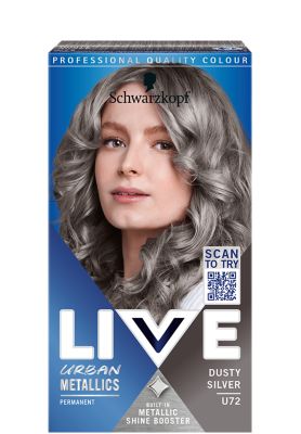 Schwarzkopf Live Color barva na vlasy: U72 Dusty Silver
