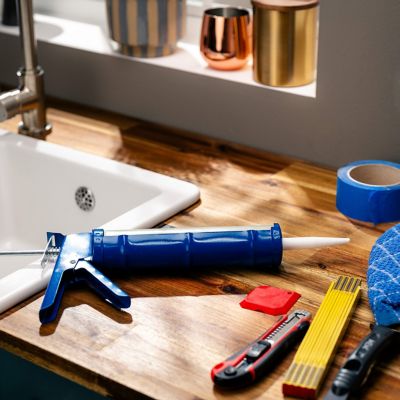 Seal your kitchen sink for protection and beauty