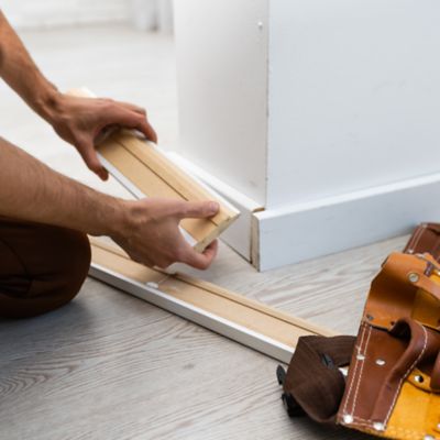 How to install baseboards – quickly and easily!