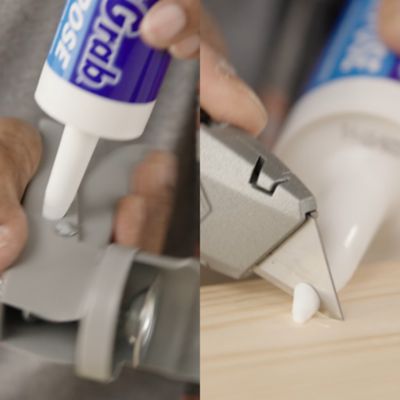 How to use a caulk gun