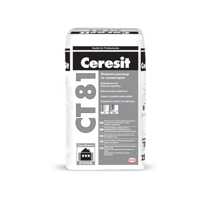 CERESIT CT 81 Лепило за плочи от експандиран пенополистирен (EPS) - CERESIT