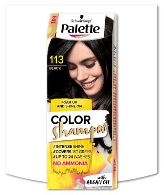 113 Black Hair Color | Palette Color Shampoo