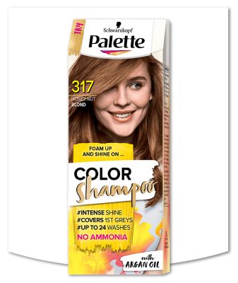 317 Honey Nut Blond | Palette Color Shampoo