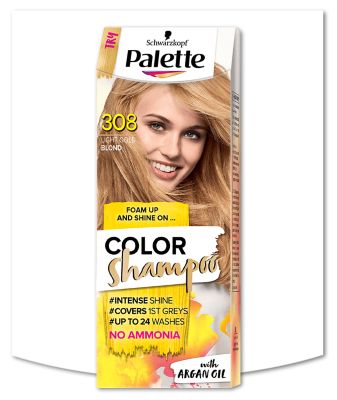 308 Light Gold Blond - Palette Color Shampoo | No Ammonia
