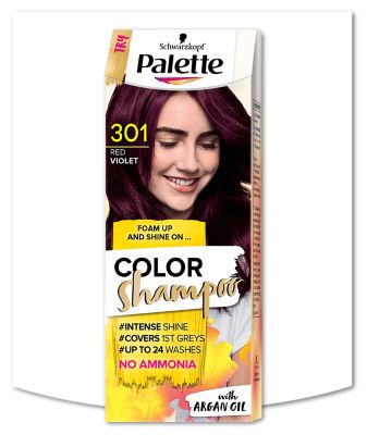 301 Red Violet | Palette Color Shampoo | No Ammonia