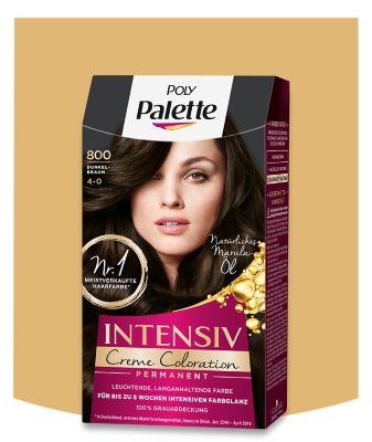 4-0/800 Dunkelbraun Coloration | Palette
