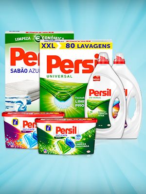 Sugestões de lavagem Persil | Escolher o detergente mais indicado