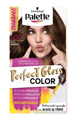 Tinte Palette Perfect Gloss 500 Moca Cremoso Schwarzkopf