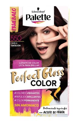 Tinte Palette Perfect Gloss 550 Canela Tentación Schwarzkopf