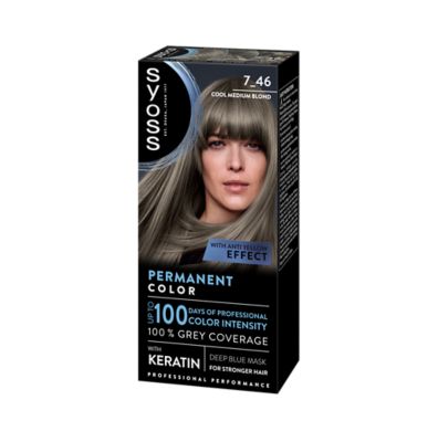 Syoss Cool Medium Blond 7_46 | Permanent Cool Hair Color