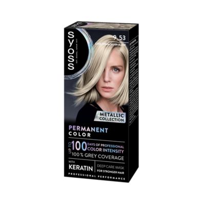Syoss Silver Blush 9_53 | Permanent Hair Color Metallic Collection
