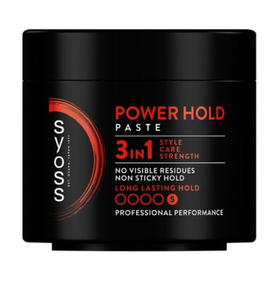 Syoss Power Hold Paste | 3 in 1 Style, Care, and Strength