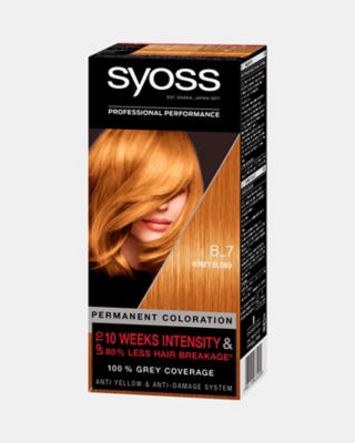 Стійка фарба для волосся Syoss Карамельний Блонд 8-7
