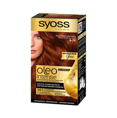 Syoss Oleo Intense Permanente Öl-Coloration Glänzendes Kupferrot 5_77