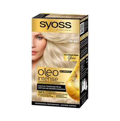 Syoss Oleo Intense Permanente Öl-Coloration Helles Asch-Blond 10_50