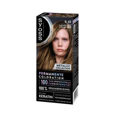 Syoss Caramel Gold 6_61 | Permanente Coloration Metallic Collection