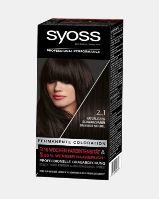 Haarfarbe Natürliches Schwarz-Braun von Classic – syoss