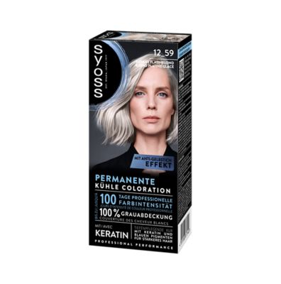 Syoss Kühles Platinblond 12_59 | Permanente kühle Coloration