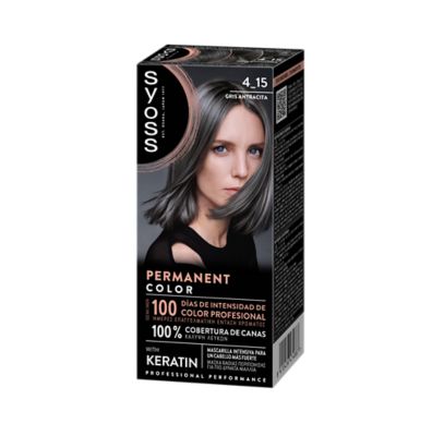 Syoss Gris Antracita 4_15 | Coloración Permanente