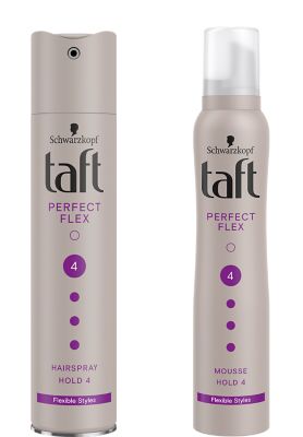 Taft Perfect Flex: lak a tužidlo na vlasy s fixáciou 4