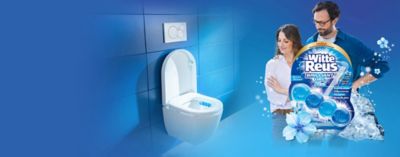 Witte Reus Logo 24/7 Een Schoon En Fris Toilet Met Witte Reus Kracht